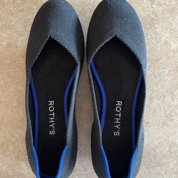 Rothy's | Shoes | Brand New Rothys Black Flats Size 65 | Poshmark